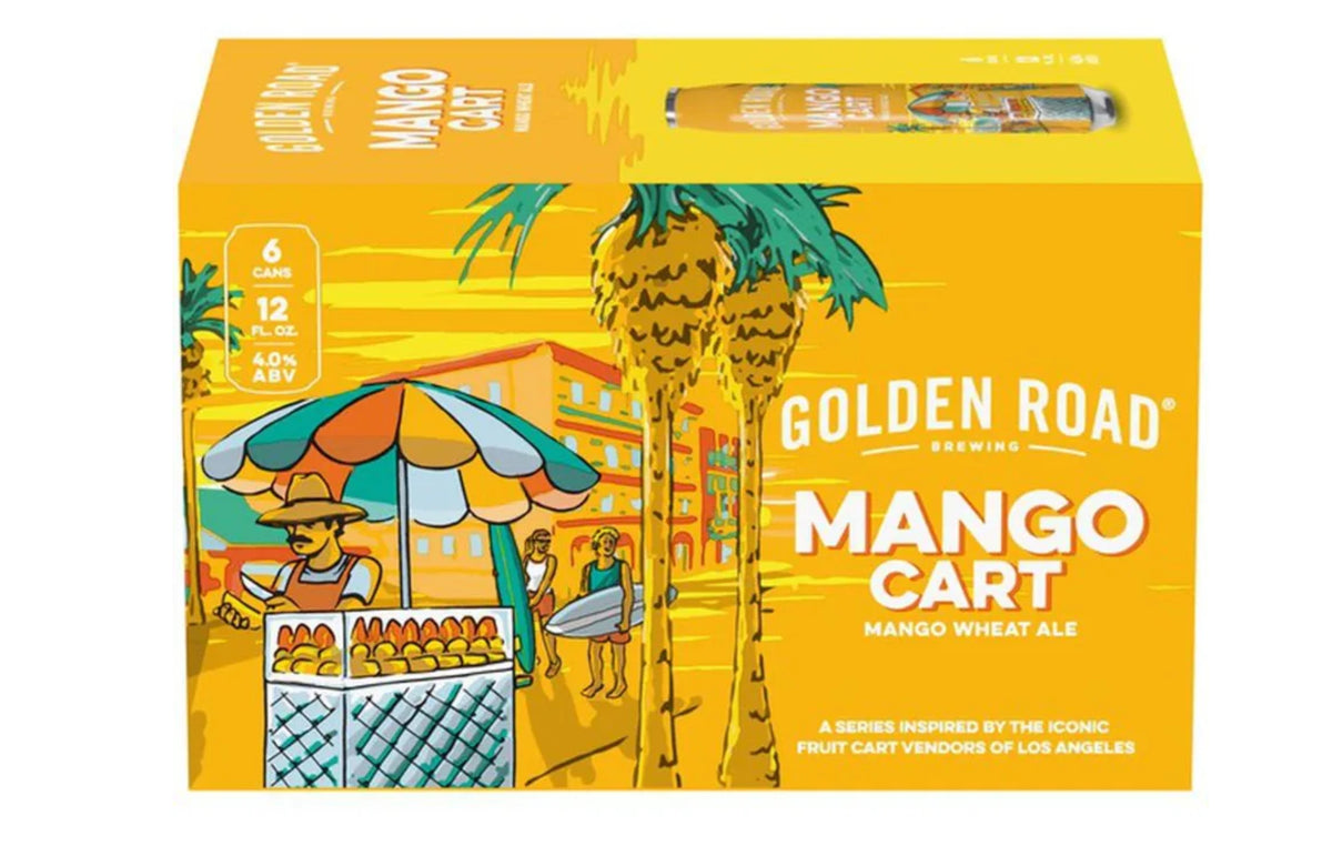 Golden Road Brewing Mango Cart 6 Pack Cans – HarborMarketSD